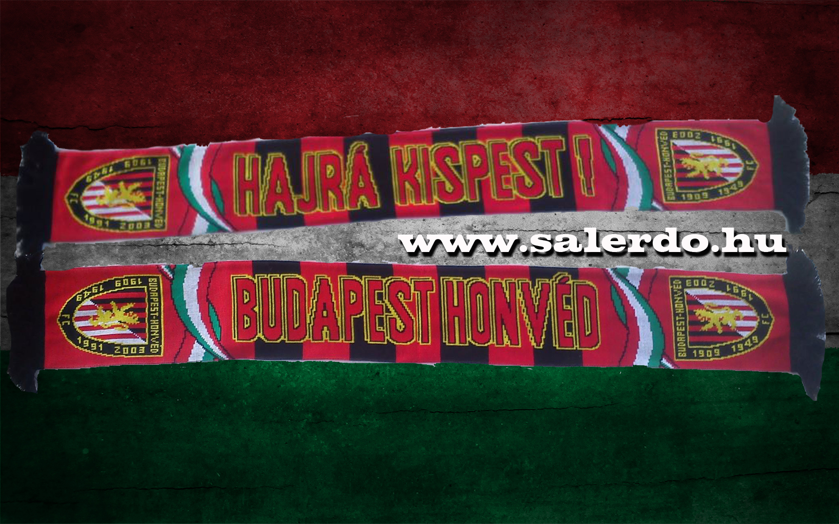 Kispest Honvéd (16) | Magyarország szurkolói sálgyűjteménye